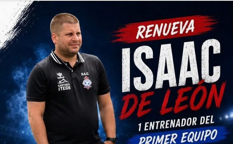 Isaac de León seguirá al frente de la EMF Santiago del Teide